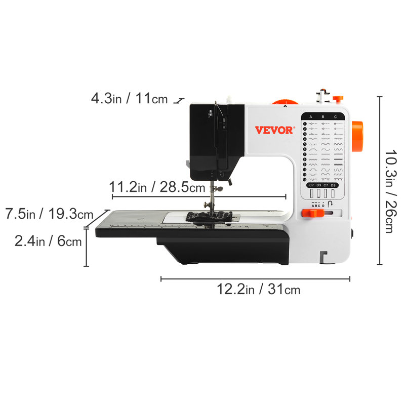 VEVOR Computerized Electronic Sewing Machine | Wayfair